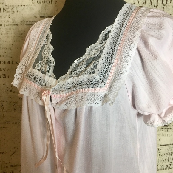 Beth Michaels | Intimates & Sleepwear | Beth Michaels Pink Lace Ribbon ...